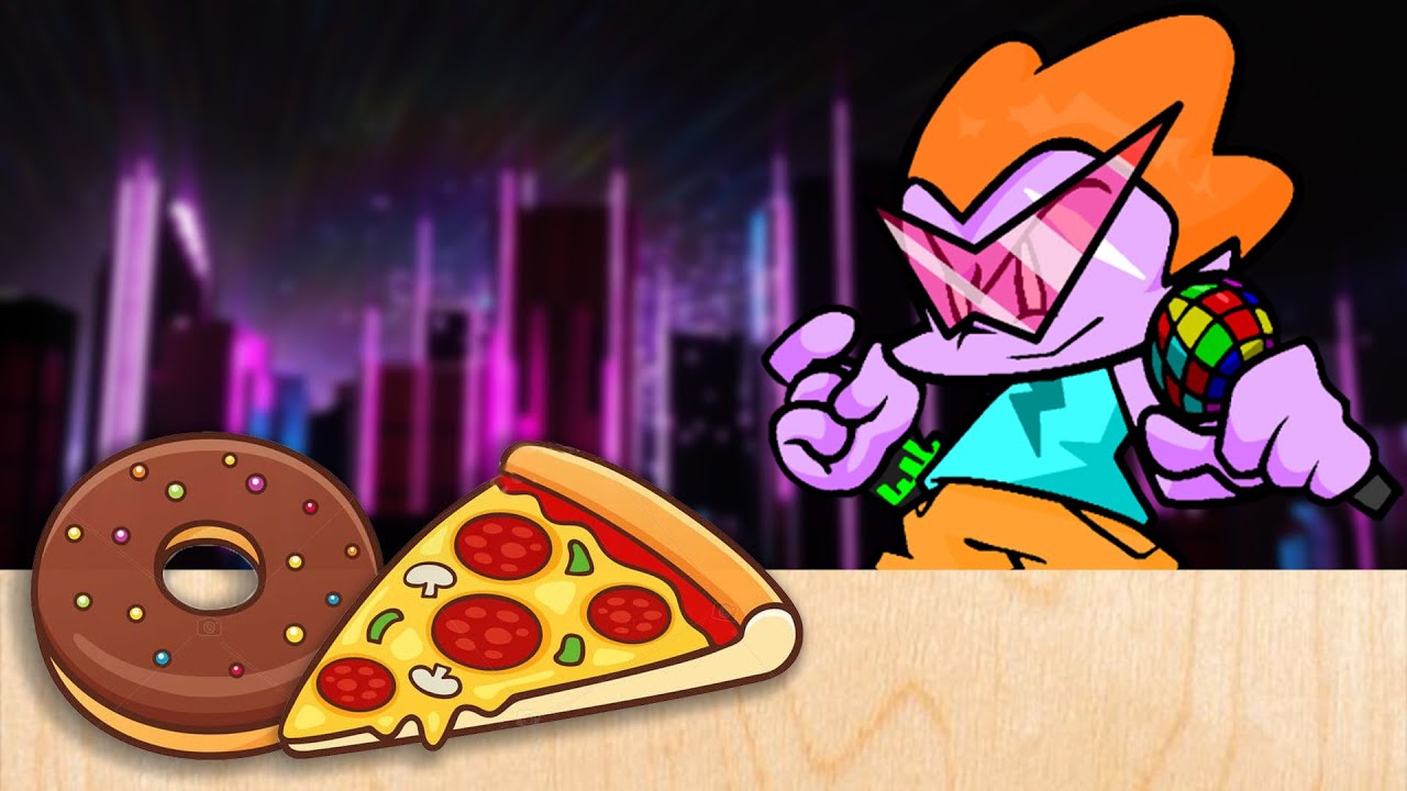 MUKBANG FNF | PICO | Friday Night Funkin Sweets Cake Pancakes Pizza ...