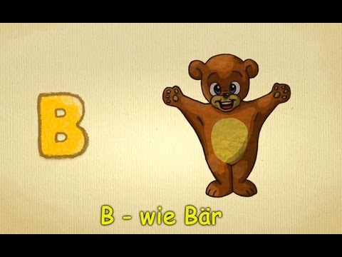 Deutsch lernen für Anfänger - das B-LIED - Buchstaben song deutsch - Phonics Songs A-Z Letters