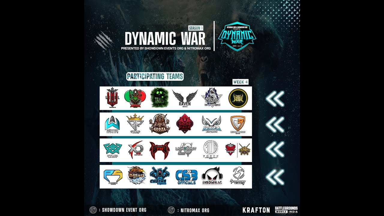 LIVE SPONCERED BY RAMBOZ & G12 eSPORTS.DO OR DIE / DYNAMIC WAR / G12 ...
