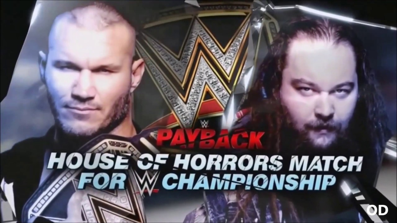 WWE Payback 2017 Match Card - YouTube