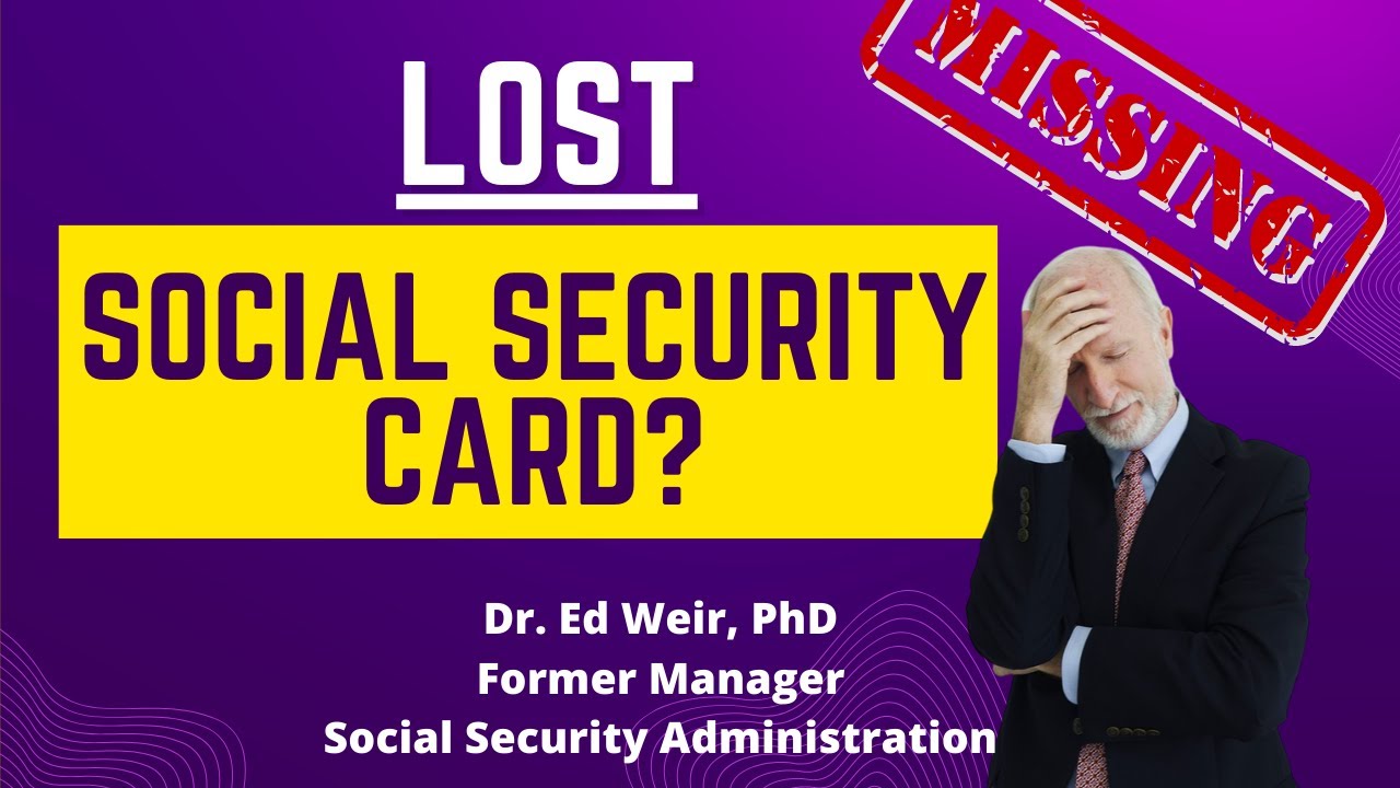 Former SSA Insider: Lost Social Security Card? - YouTube