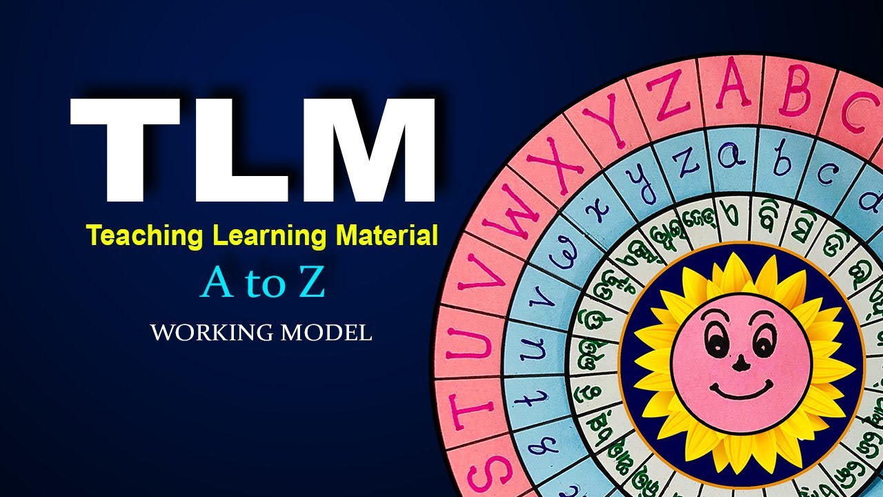 A to Z tlm !! English TLM !! Alphabet Learning Model !! Capital Letters ...