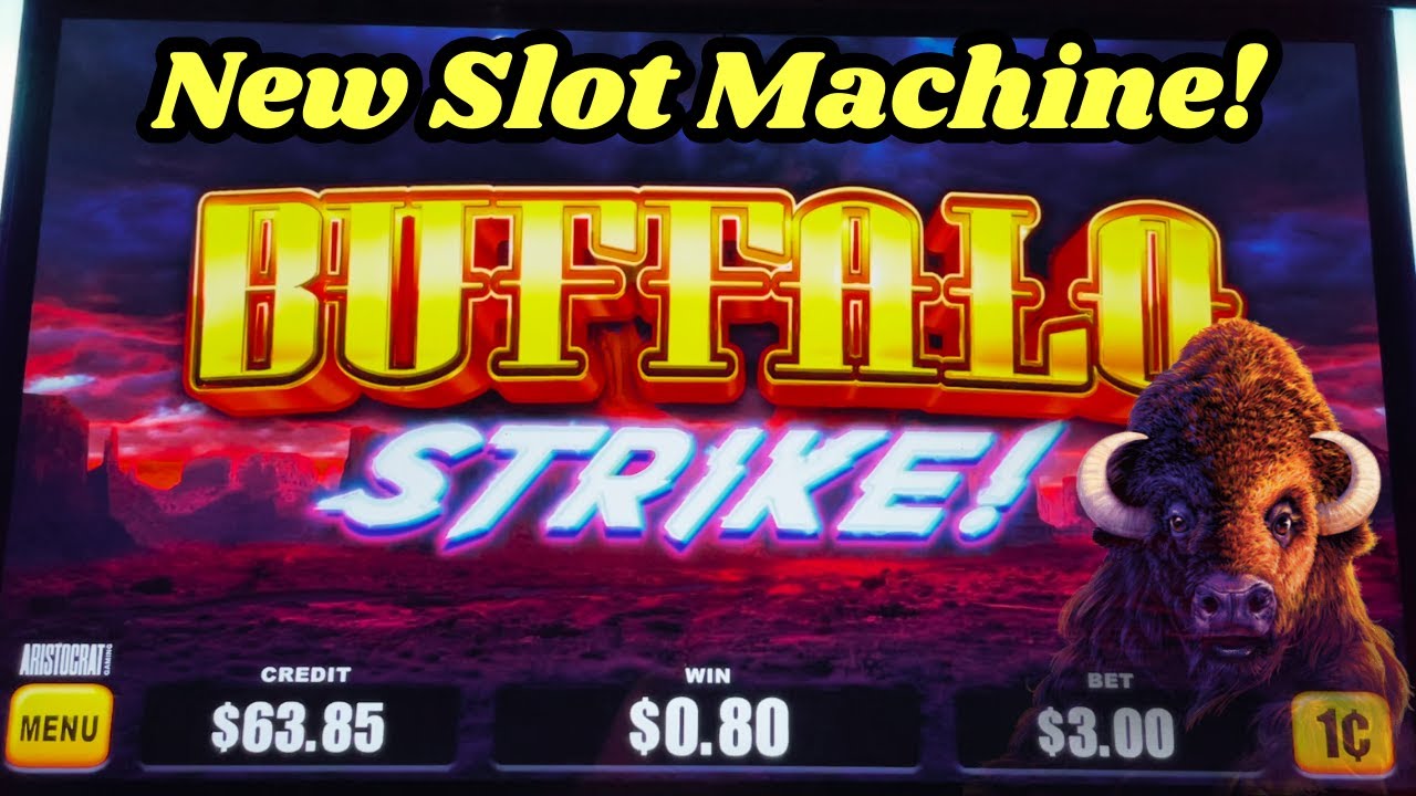 *NEW* BUFFALO STRIKE - Our First Time On This New Slot Machine #slots ...