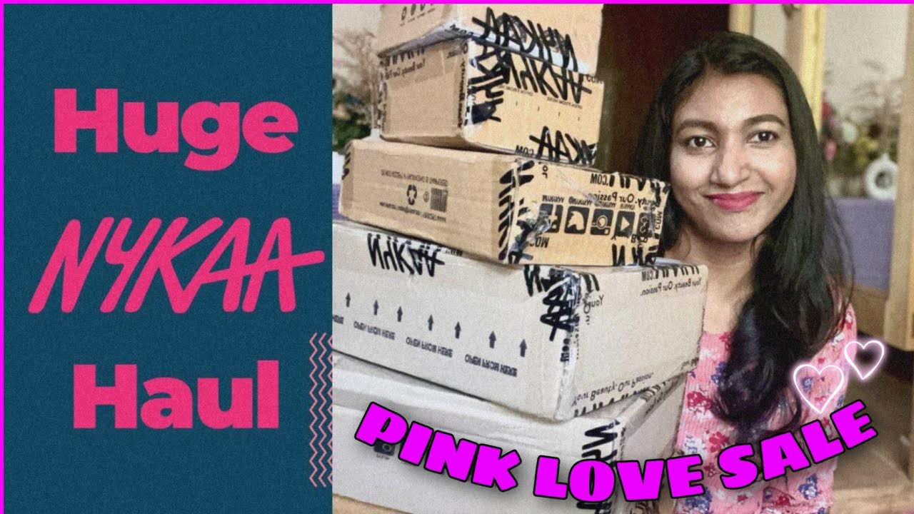 ഒരു Variety Nykaa Pink 💗 Sale Haul/50% Off 😱#nykaahaul #nykaasale #sale ...