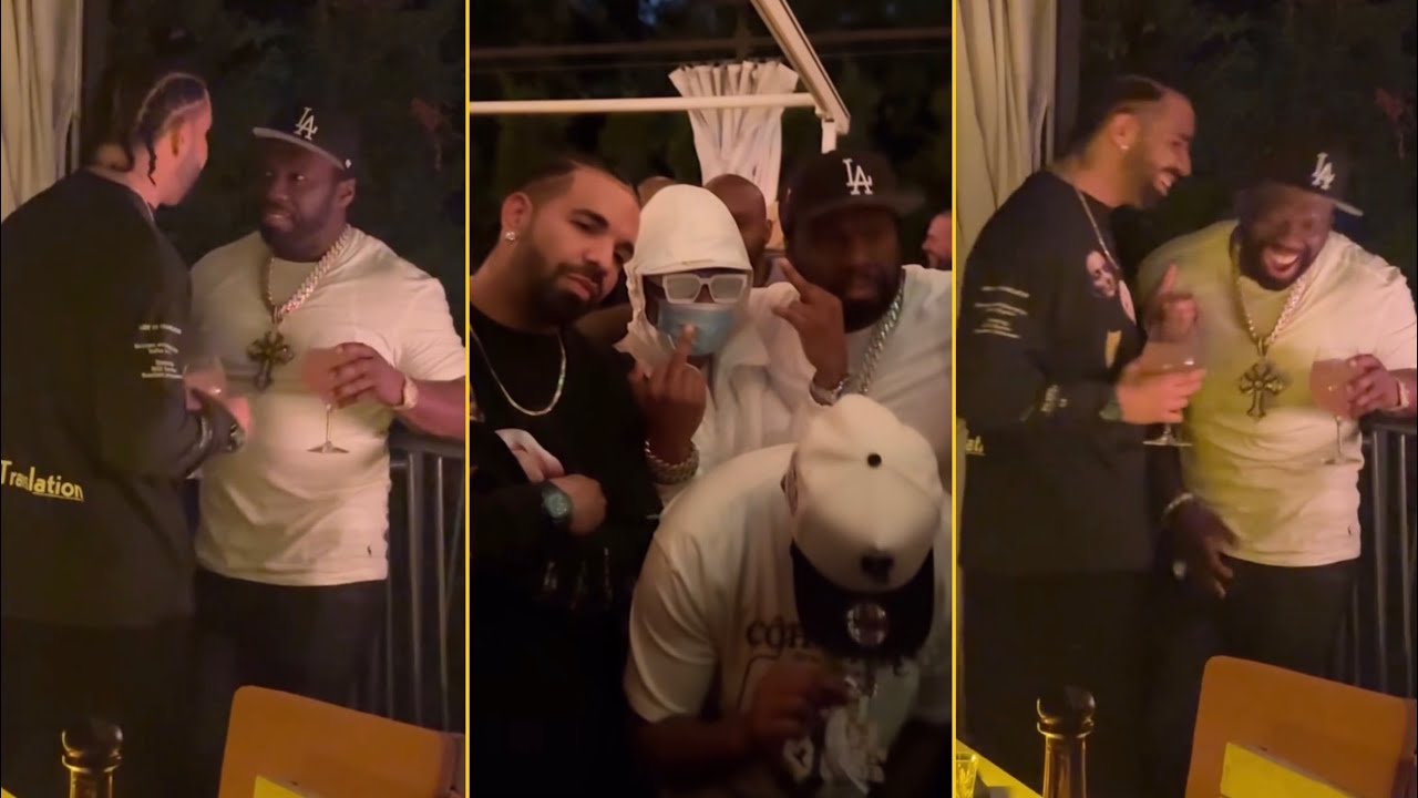 Drake Linked Up With 50 Cent In Toronto Club And Trolling To Rick Ross ...