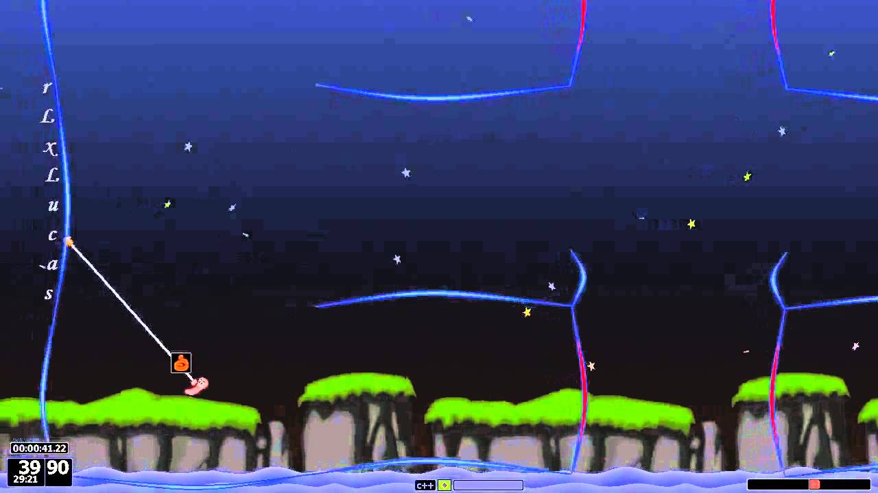 Worms Armageddon Rope - YouTube