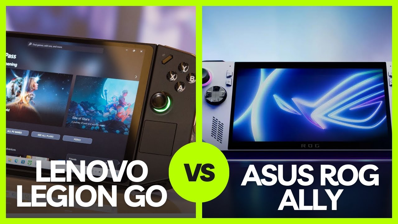 Lenovo Legion Go vs Asus Rog Ally: Who Wins? - YouTube