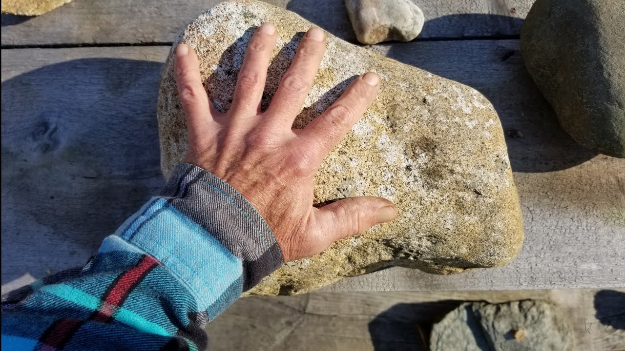 Giant stone axes and hammer stones, Paleo Mountain - YouTube