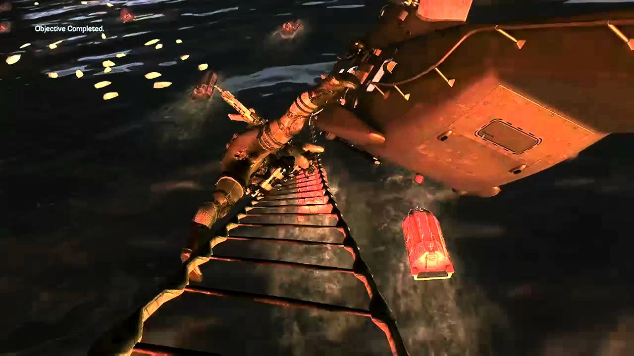 [COD:Ghosts] Epic escape from Oil Platform - YouTube