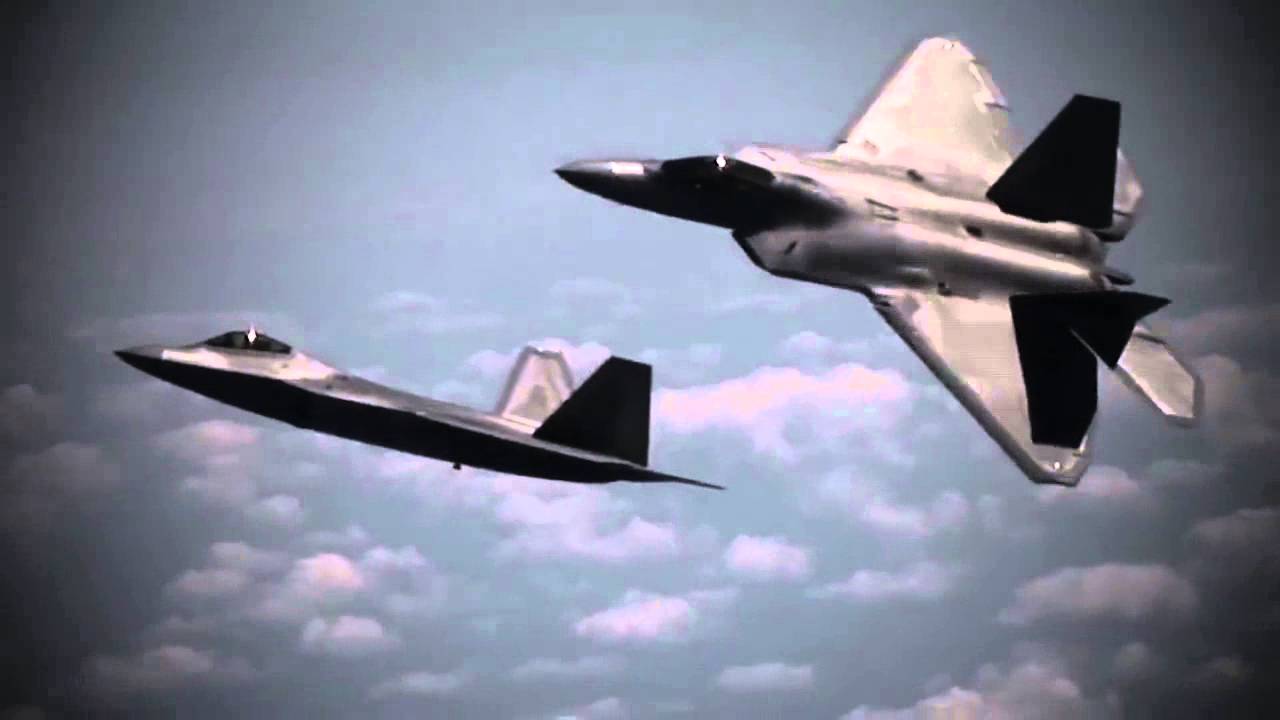 F-22's Have Arrived in Europe - YouTube