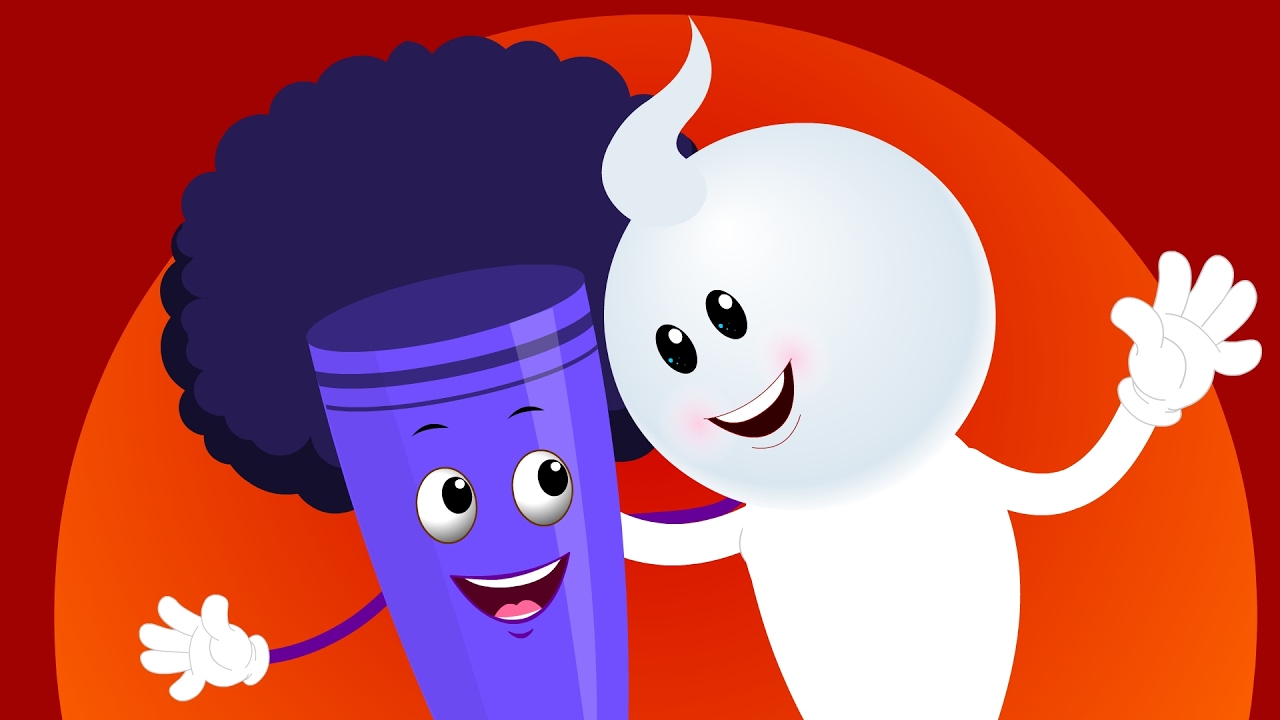 KBC | Crayons crew | naughty ghost | scary original songs for kids ...