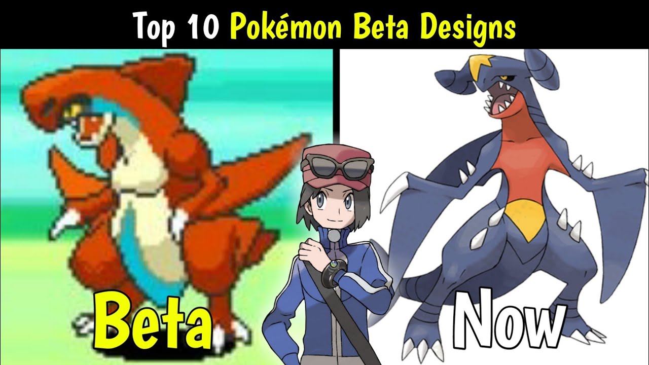 Top 10 Pokémon Beta Designs l Pokémon Designs l PokéZan - YouTube