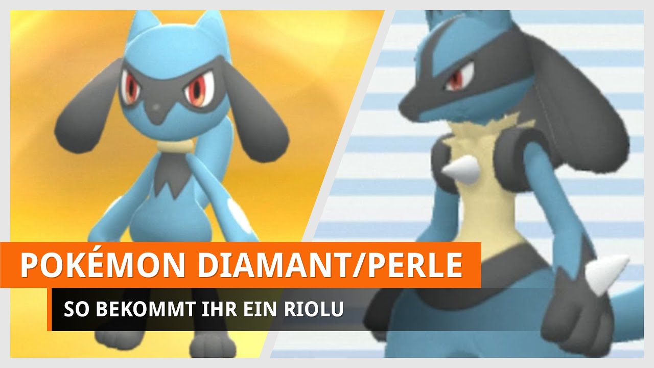 Pokémon Strahlender Diamant & Leuchtende Perle: Riolu bekommen - YouTube