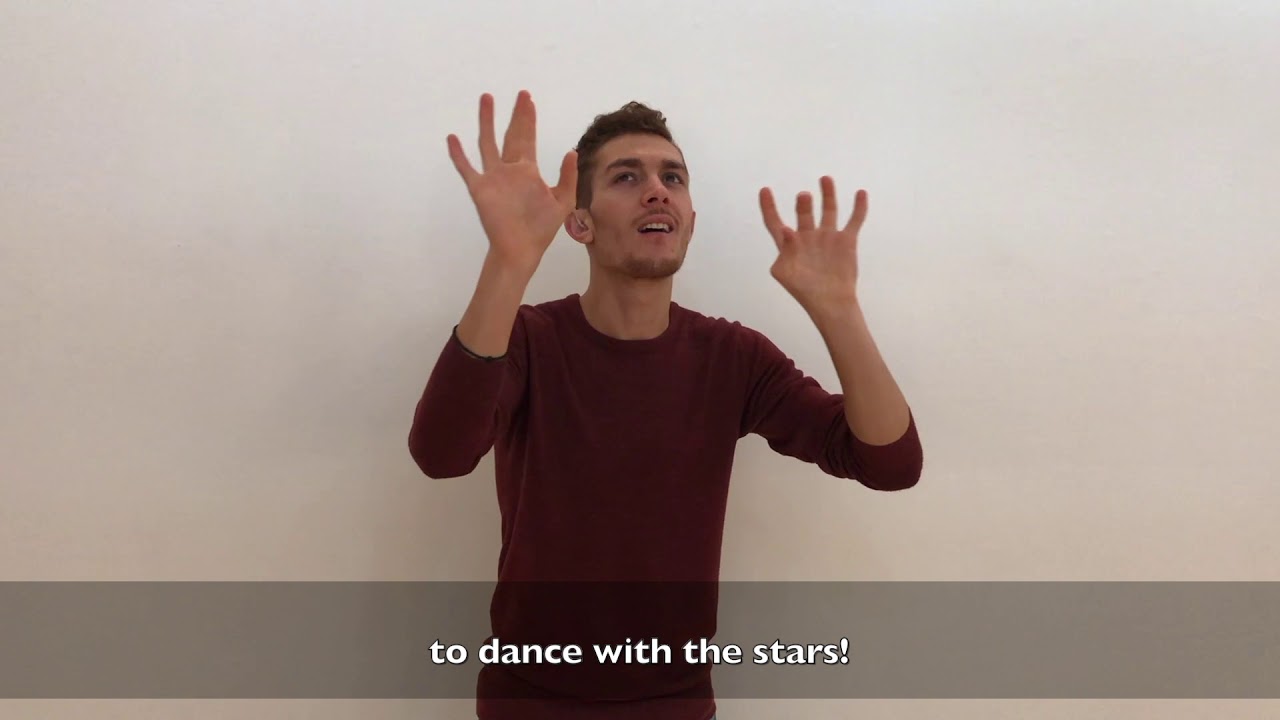 A Ladder to the Stars: BSL Interpreted Performance - YouTube