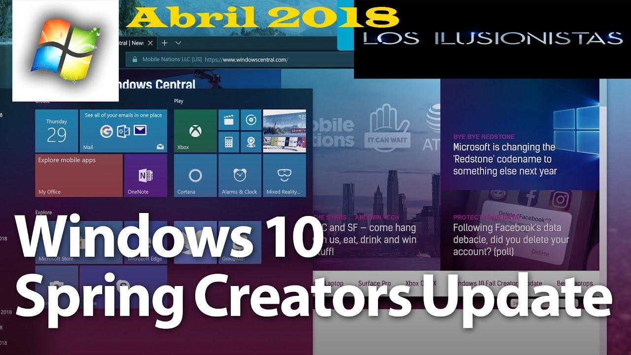 Instalación Windows 10 Spring Creators Update 1803 "Build 17133.1" [Abril 2018] En Español ...