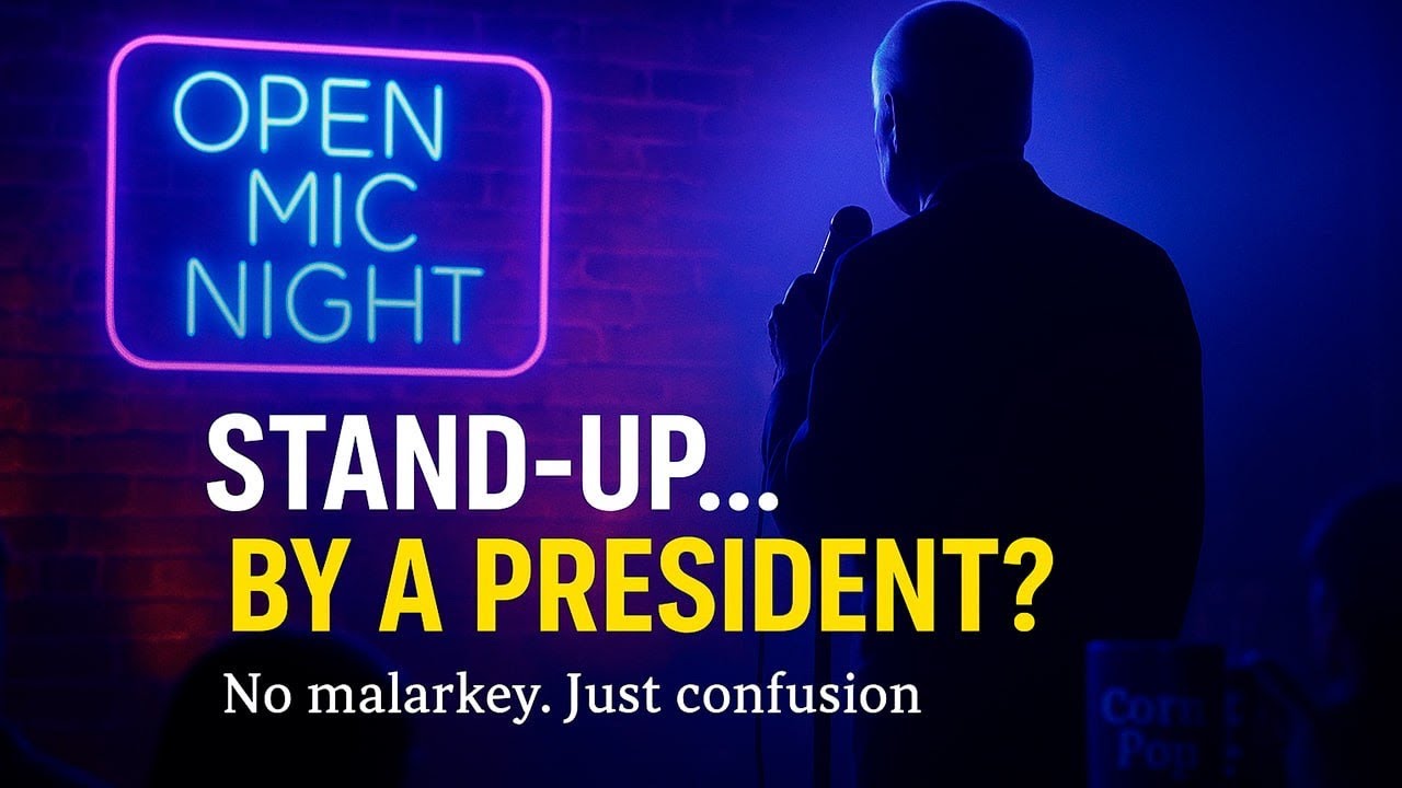 Joe Biden’s Stand-Up Debut... Kinda - YouTube
