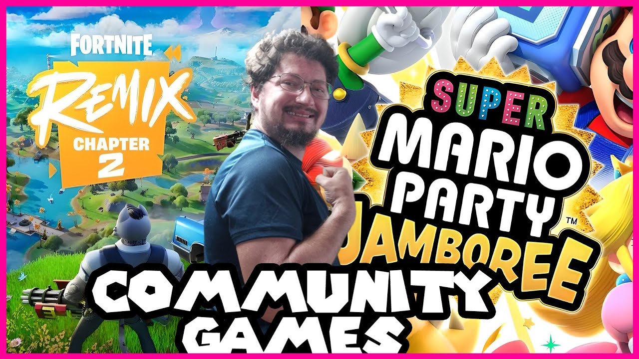 🔴Live community games Fortnite & Mario party Jamboree - YouTube
