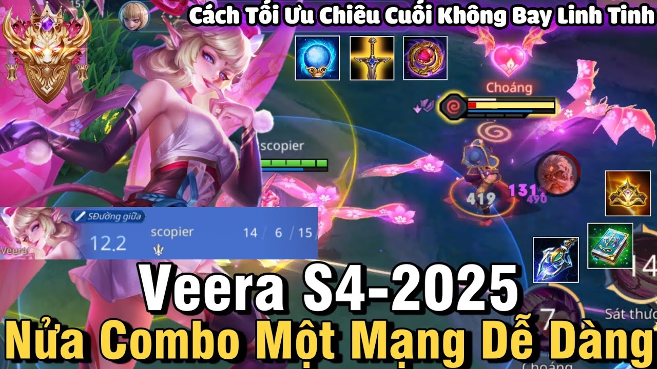Veera S4-2025 Liên Quân Mobile | Cách Chơi, Lên Đồ, Phù Hiệu, Bảng Ngọc ...