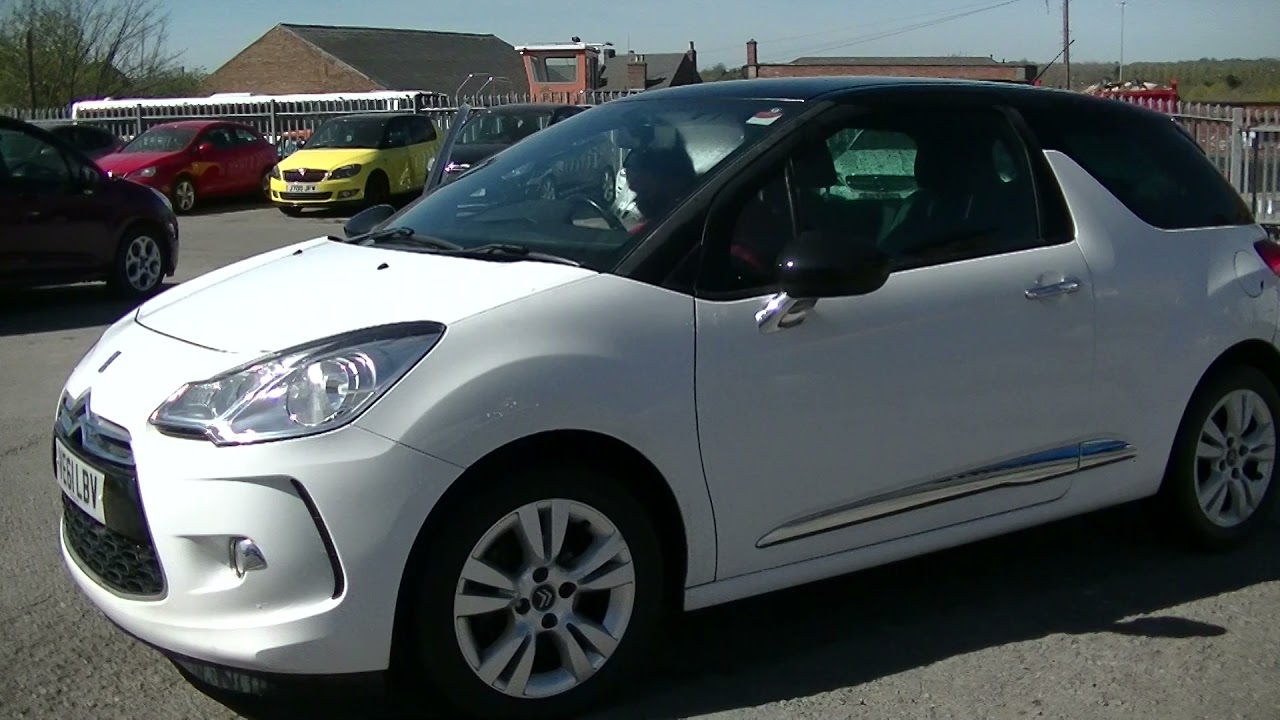 NOTTINGHAM LOT 9 CITROEN DS3 VE61LBV - YouTube