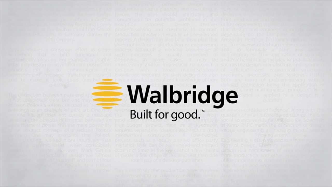 We are Walbridge. - YouTube
