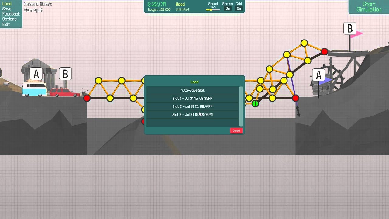 3 Poly Bridge Solutions [20m Split 2-8] - YouTube