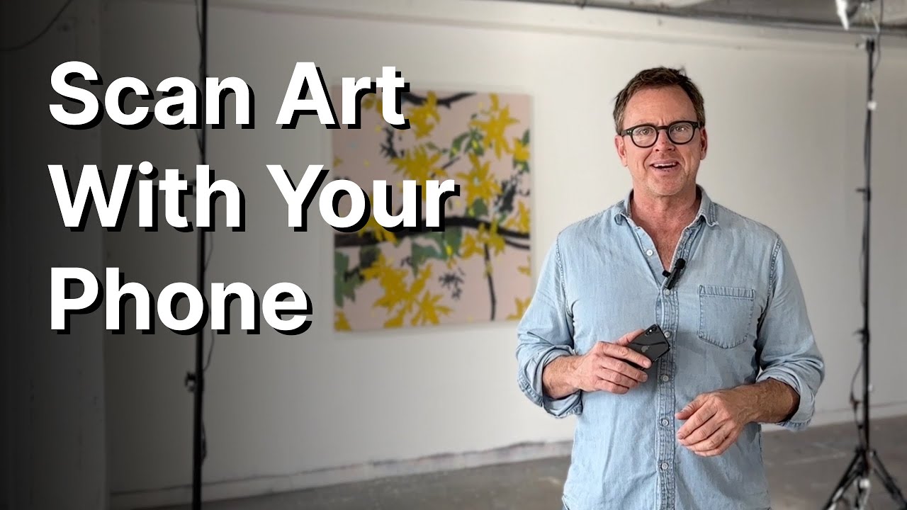 How to Create Hi-Res Images of Artwork for Art Prints #artprints - YouTube