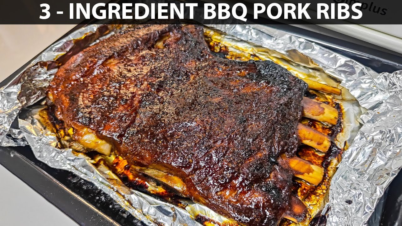 3-INGREDIENT BBQ PORK RIBS FALL OFF THE BONE | Pimp Ur Food | Tipsy D ...