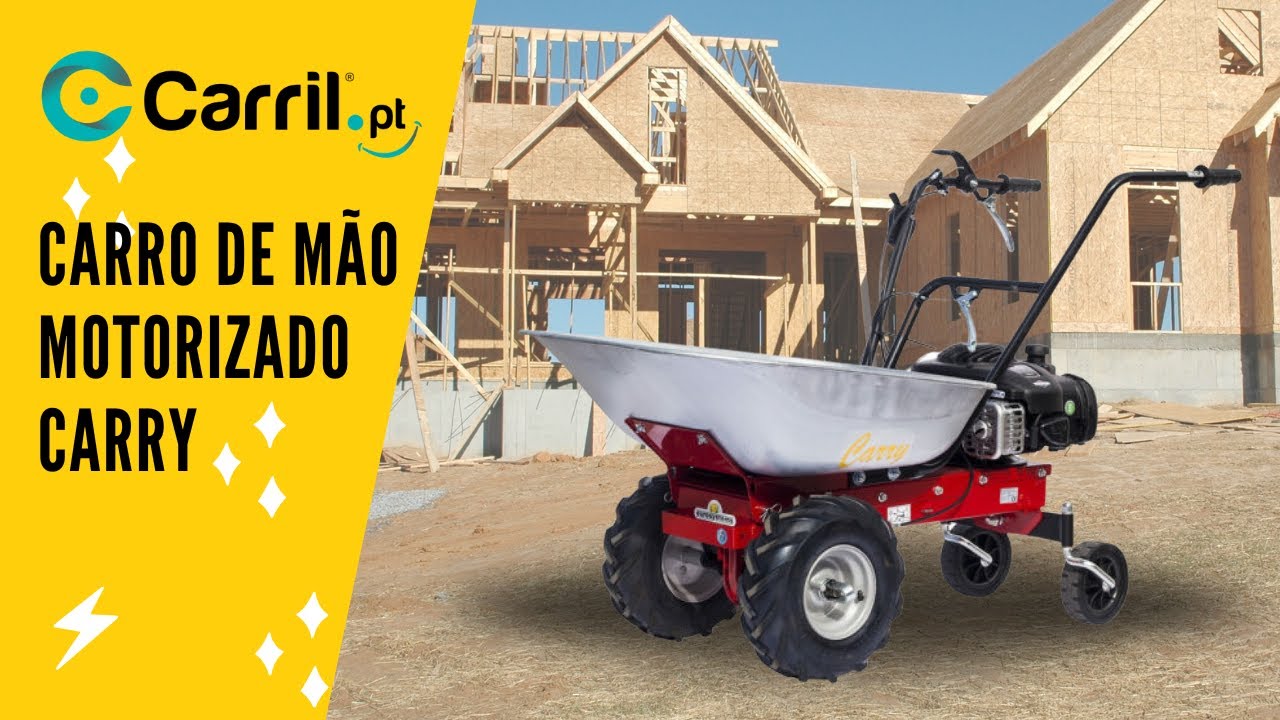 Carro de Mão Motorizado CARRY - YouTube