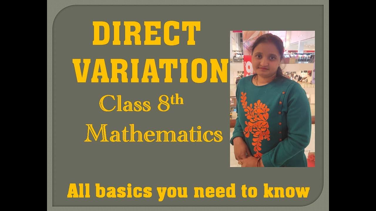 🆕direct Variation Class 8 👉 Direct Variation Class 8 Extra Questions ...
