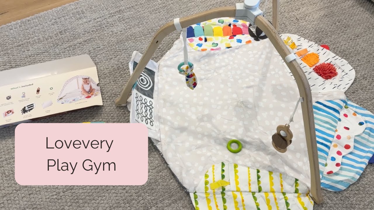 Lovevery Play Gym Review | Montessori Baby Activity Mat - YouTube