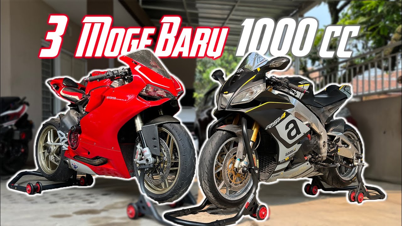 3 Moge Baru 1000cc Dandi Malik - Beda Karakter Semua !! Ducati Panigale ...