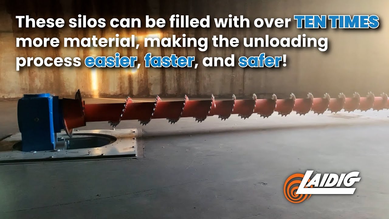 Laidig retrofits wood chip/dry fiber silos with new, efficient ...