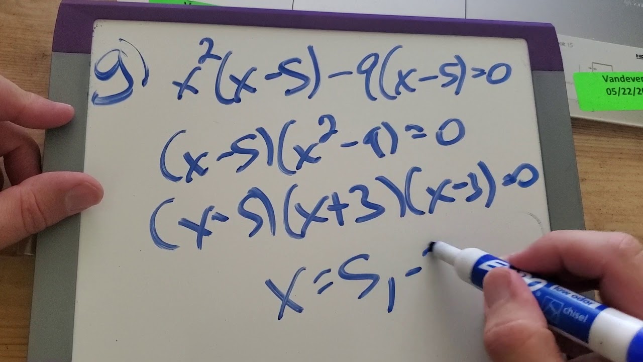 Math 90 Practice Final Solutions part 2 - YouTube