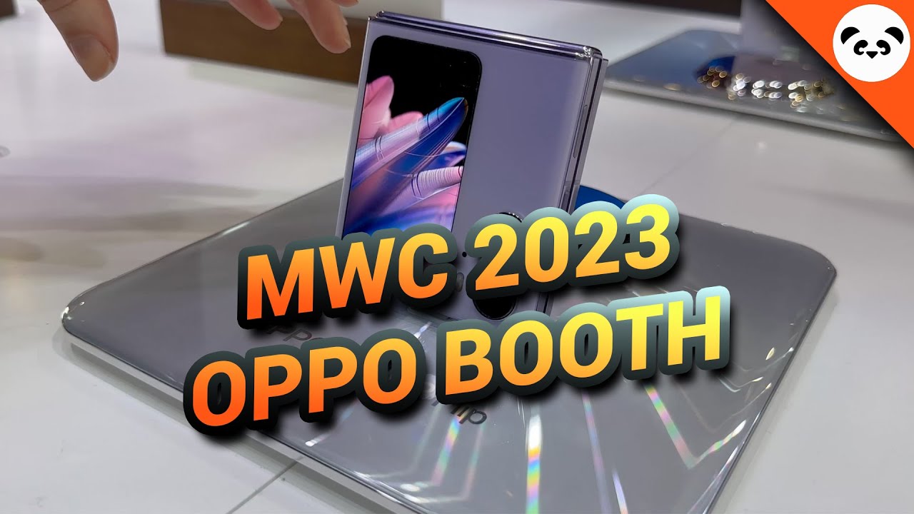 MWC 2023 OPPO Booth - OPPO Find N2 Flip Overview - YouTube