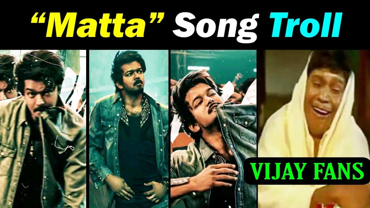 Goat Matta Song Troll | Matta Song Decoding | Goat Fourth Single Troll ...