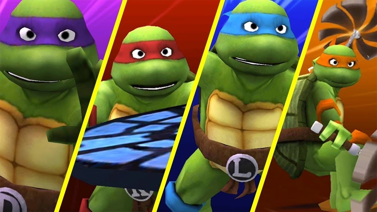Classic Turtles Team | Teenage Mutant Ninja Turtles Legends - YouTube