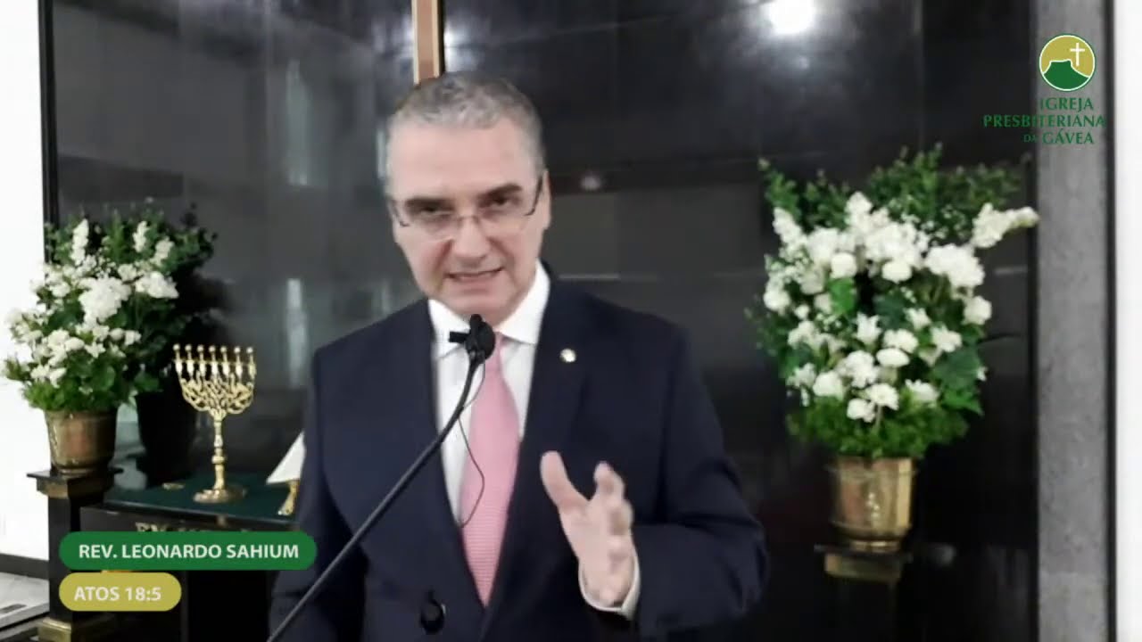 "Atos para hoje" - Atos 18:5 - Rev. Leonardo Sahium (19-07-2020 - Manhã ...