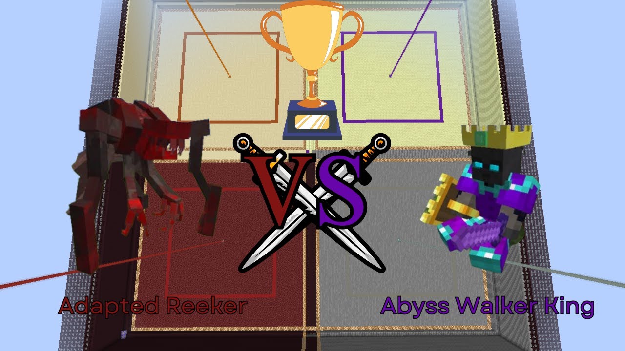 Adapted Reeker vs Abyss Walker King | Minecraft 1.12.2 - YouTube