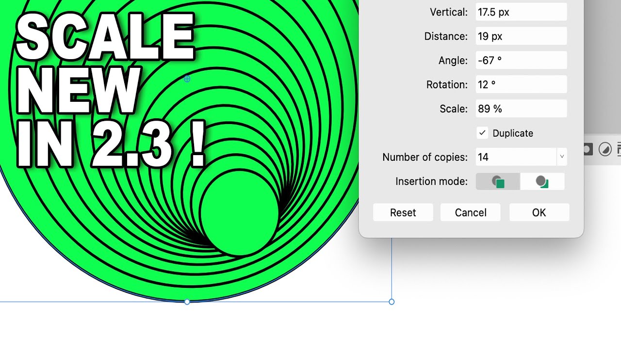 Affinity Photo : How To Use Scale / Duplication Of Layers - YouTube