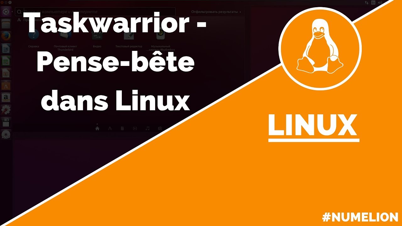 Taskwarrior - Pense bête en ligne de commande pour Linux - YouTube