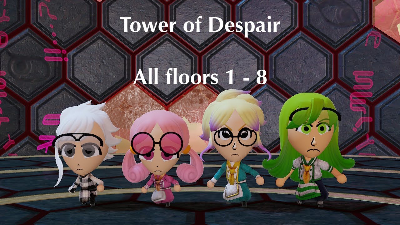 Tower of Despair: All floors 1 - 8 (Team of Chefs) | Miitopia (Nintendo ...