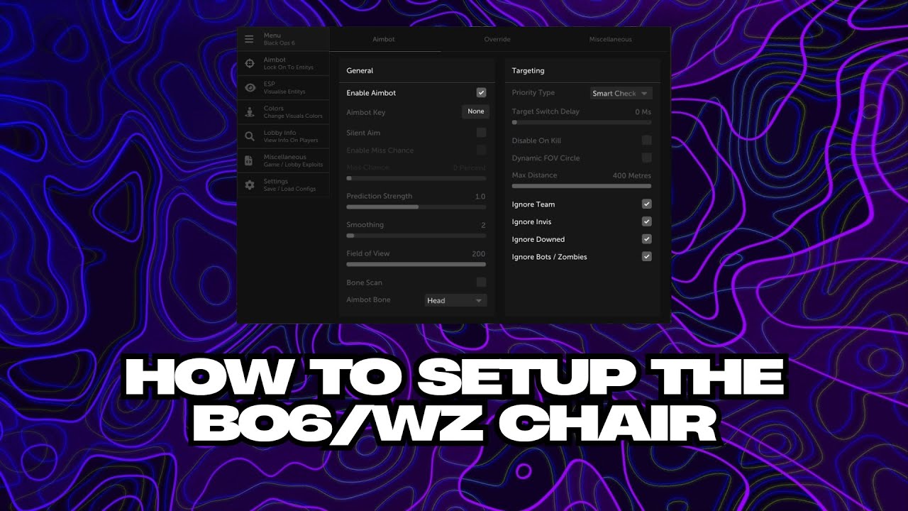 How to setup the BO6/WZ Loud Chair | BLACK OPS 6/WARZONE | BEST CHEAT ...