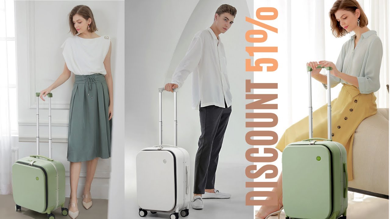 Mixi Patent Design Aluminum Frame Suitcase Carry On Rolling Luggage ...