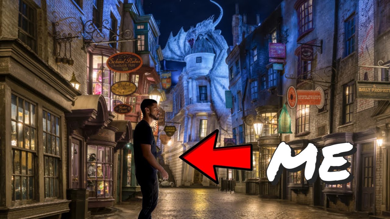 Exploring the Wizarding World of Harry Potter | The Diagon Alley - YouTube