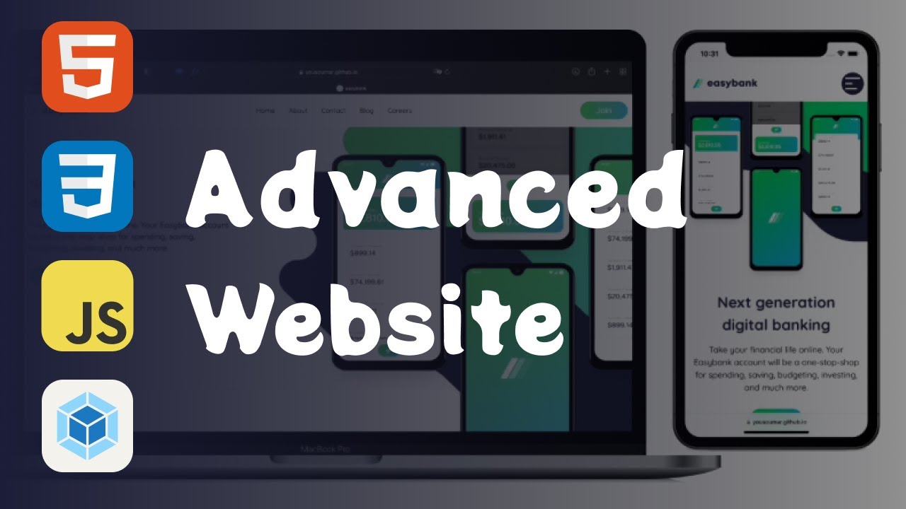 Build A Complete Website Practice Html Css And Javascript Discover Modern Frontend Codebases