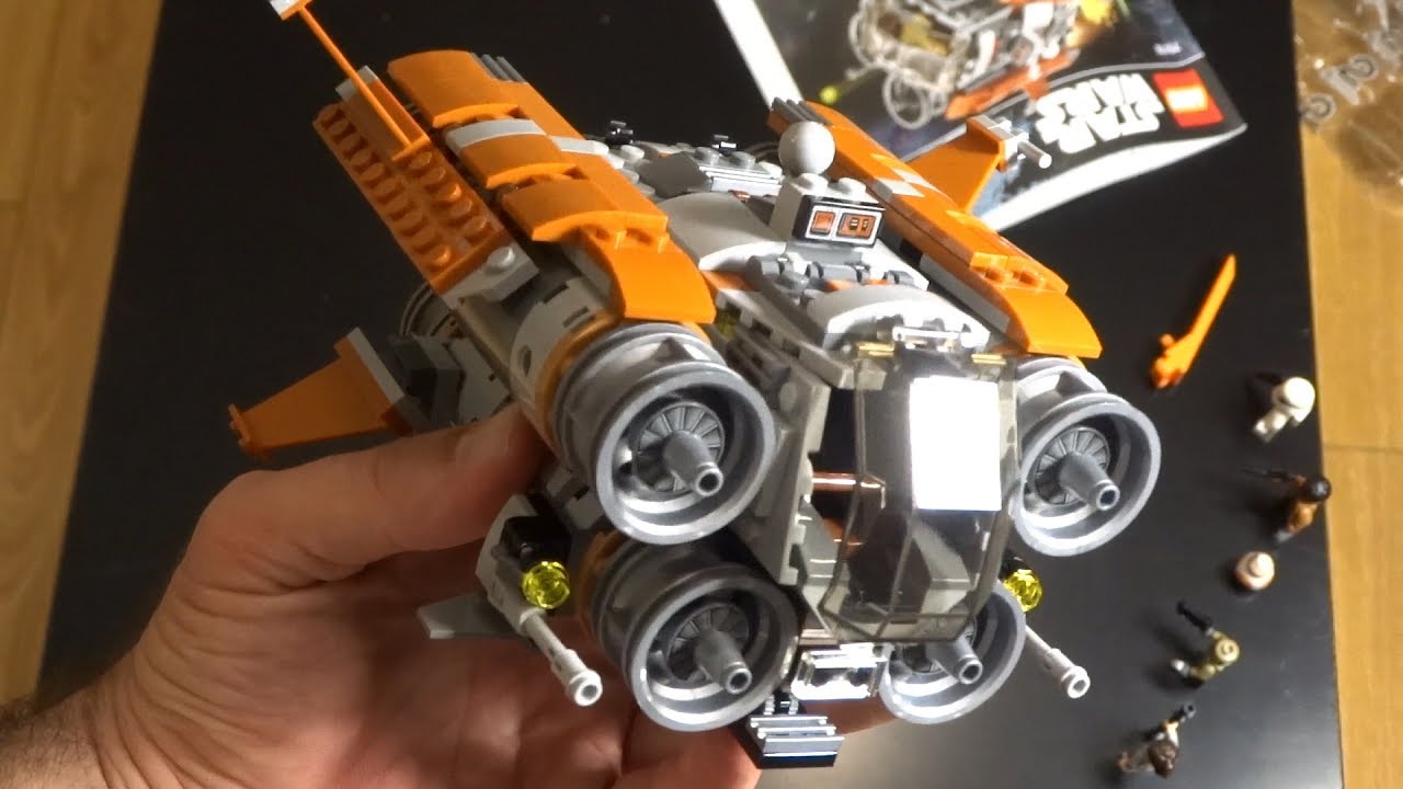 Unboxing LEGO Star Wars Jakku Quadjumper 75178 Summer 2017 with ...