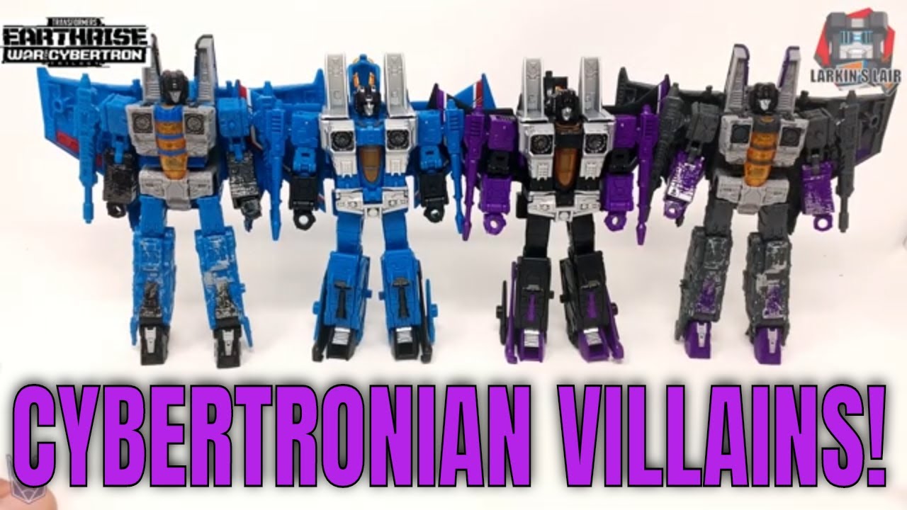 Transformers Earthrise Thundercracker & Skywarp Cybertronian Villains 2 ...