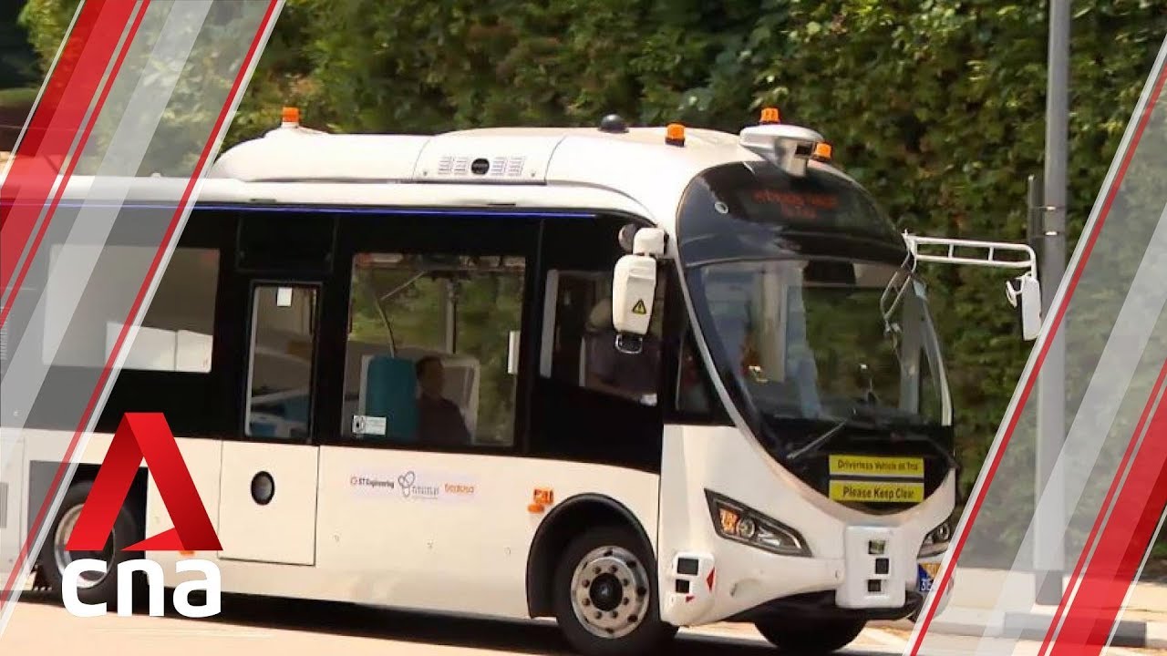 Driverless shuttle buses to ferry passengers around Sentosa from Aug 26 ...
