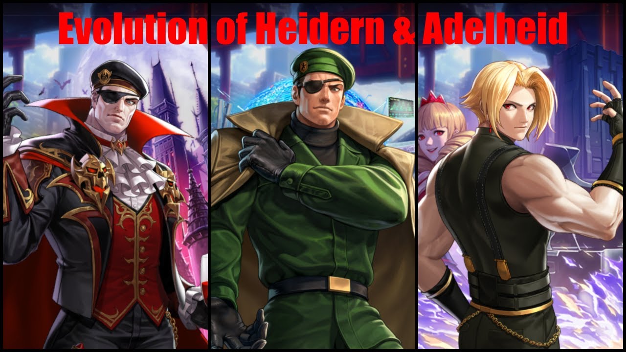 [KOF ALLSTAR] Evolution of Heidern & Adelheid (Skills Set & Supers ...
