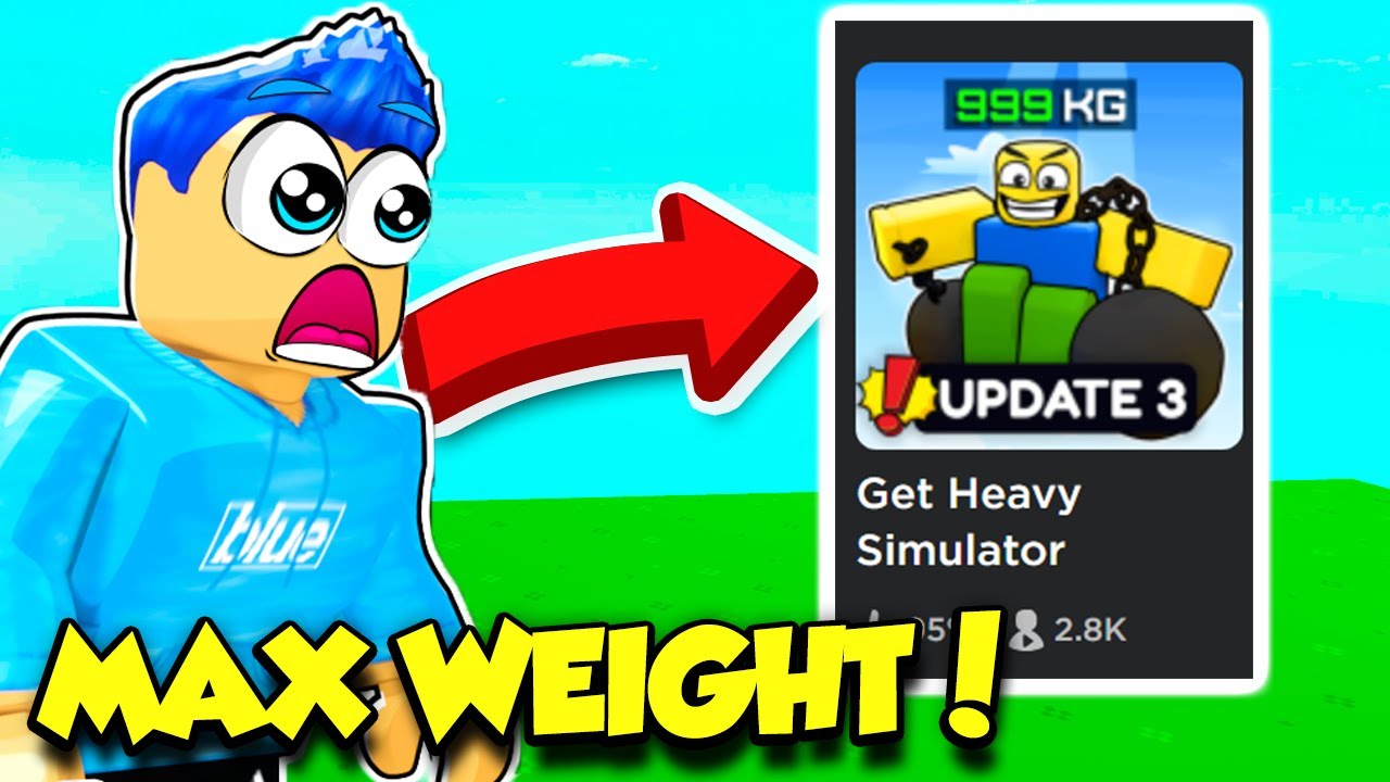 I Gained MAX WEIGHT And Got INSANE WINS In Get Heavy Simulator! - YouTube